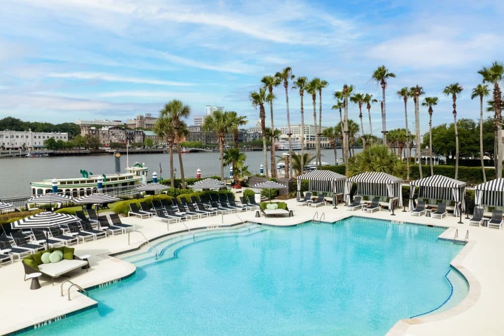 Exploring Savannah's Historic District Hotel Pools - Savannah, GA ...